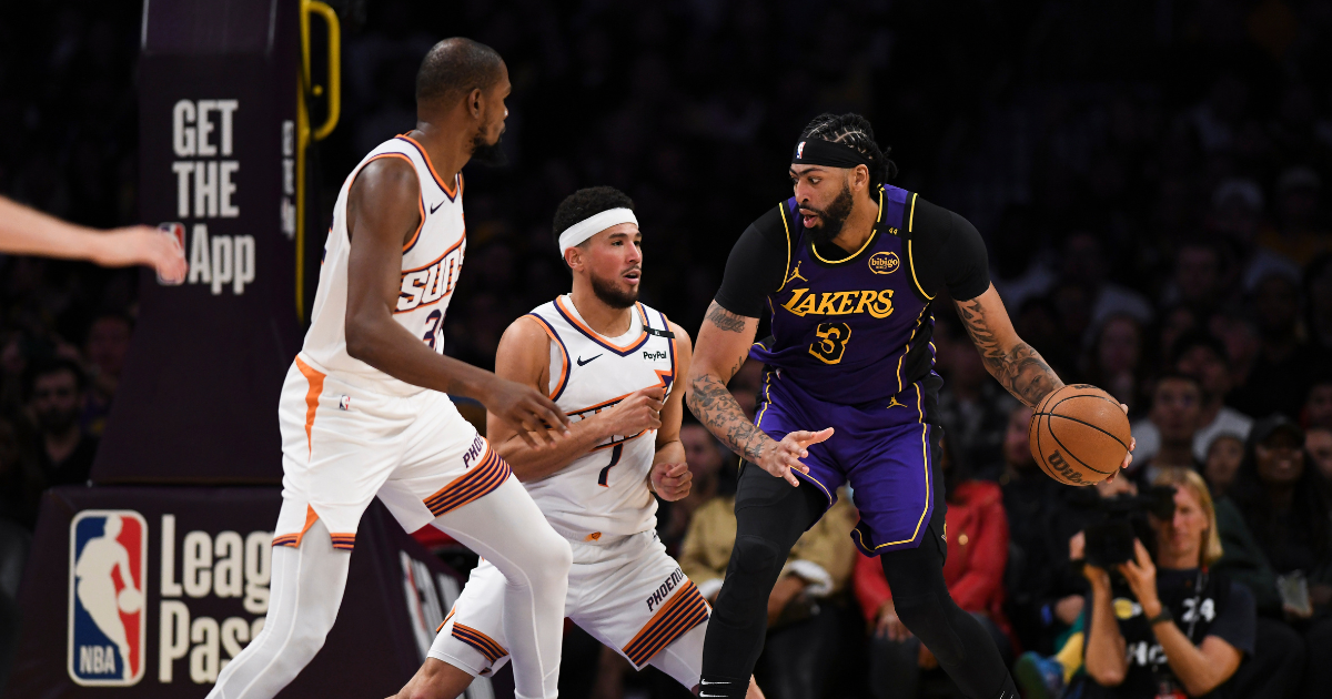 BBNBA: Anthony Davis' 35 points too much for Devin Booker, Suns