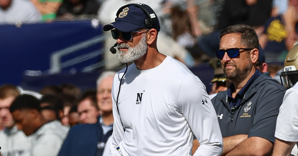Everything Navy coach Brian Newberry said after losing to Notre Dame ...