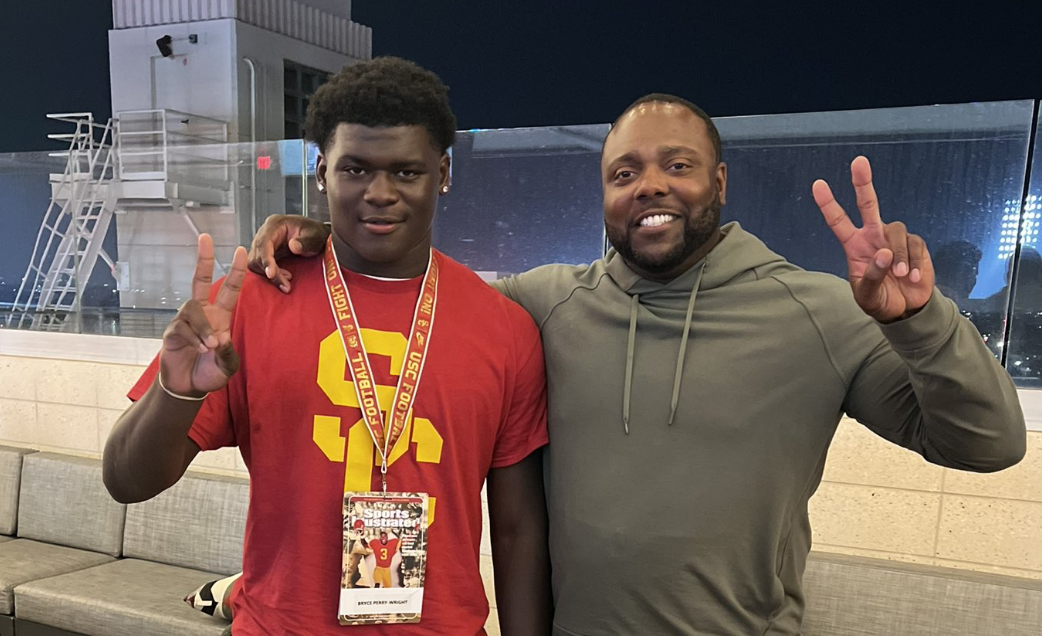 Bryce Perry-Wright Says he'll return to USC after October 12 Visit