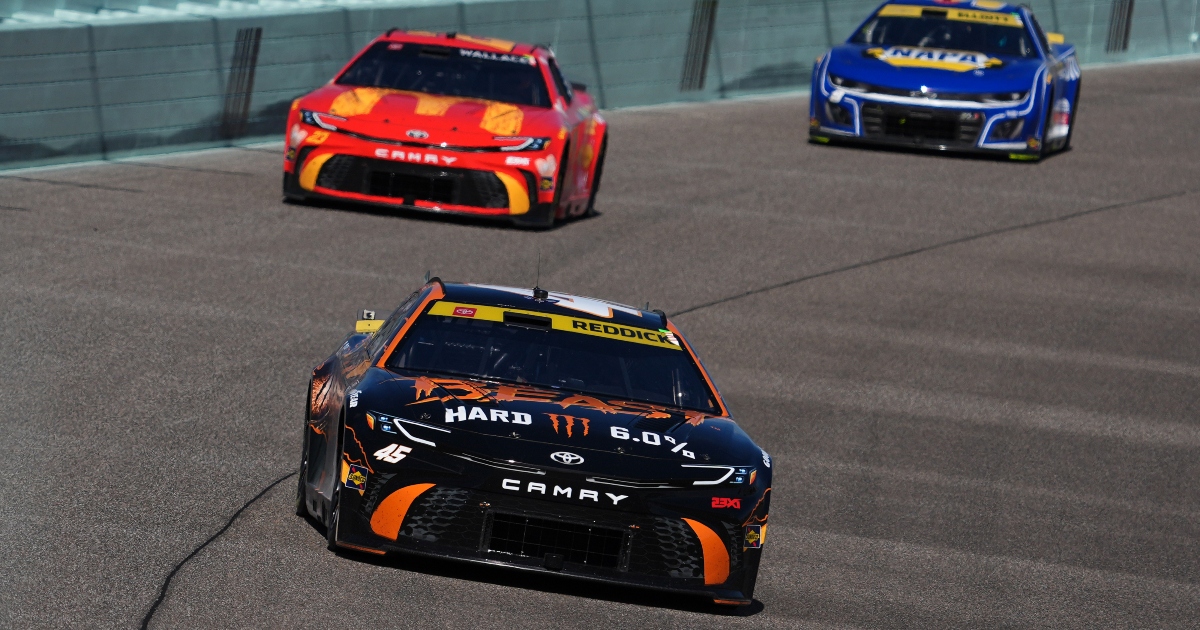 Michael Jordan reacts to incredible win by Tyler Reddick over Denny ...