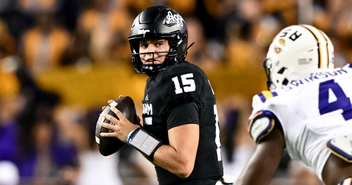 Mike Elko describes Conner Weigman's reaction to being replaced by ...