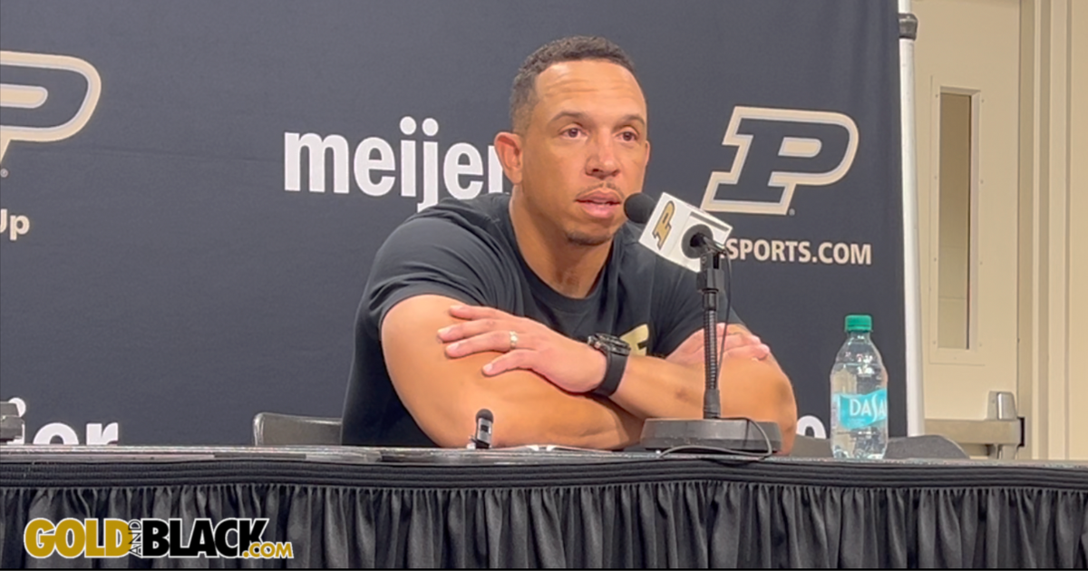 What did Purdue coach Ryan Walters say about Penn State to start game week?