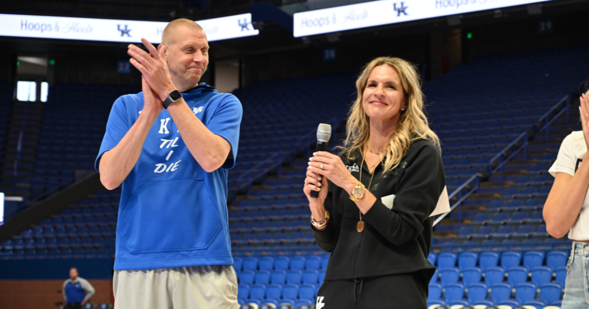 Mark and Lee Anne Pope host inaugural Hoops and Heels event at Rupp Arena