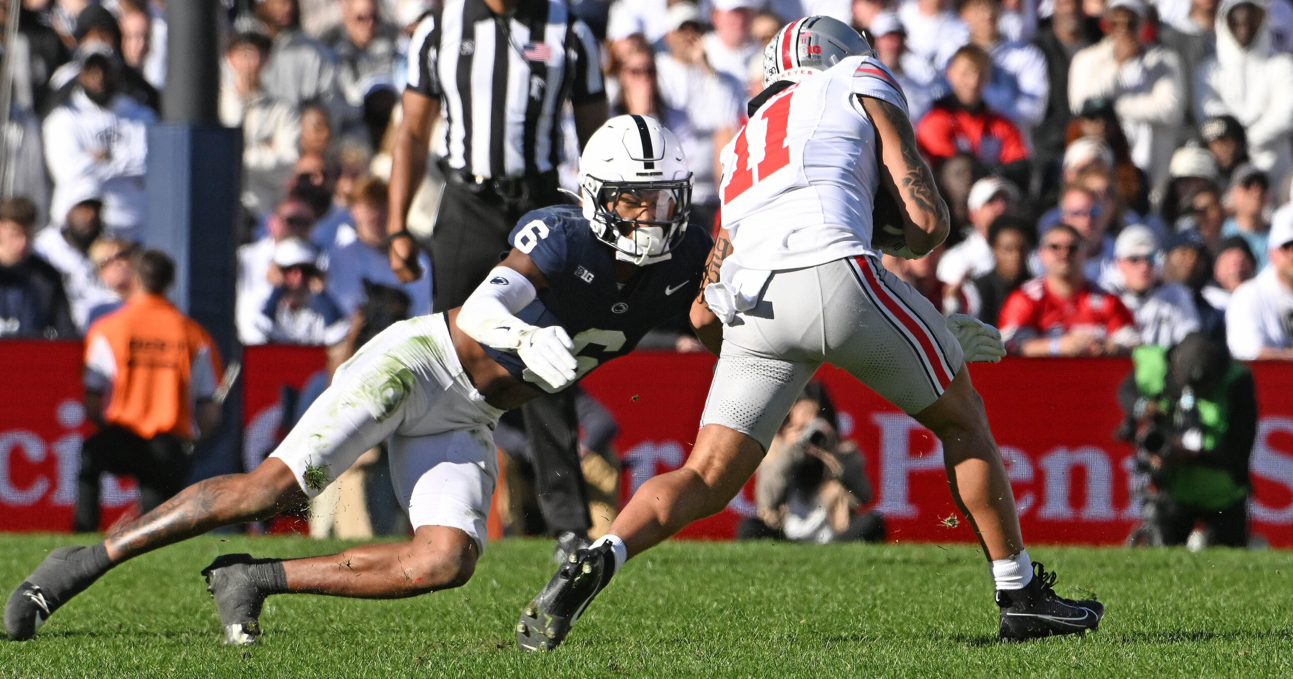 How did Penn State's players perform vs. Ohio State? PFF Snap Counts & Grades - On3