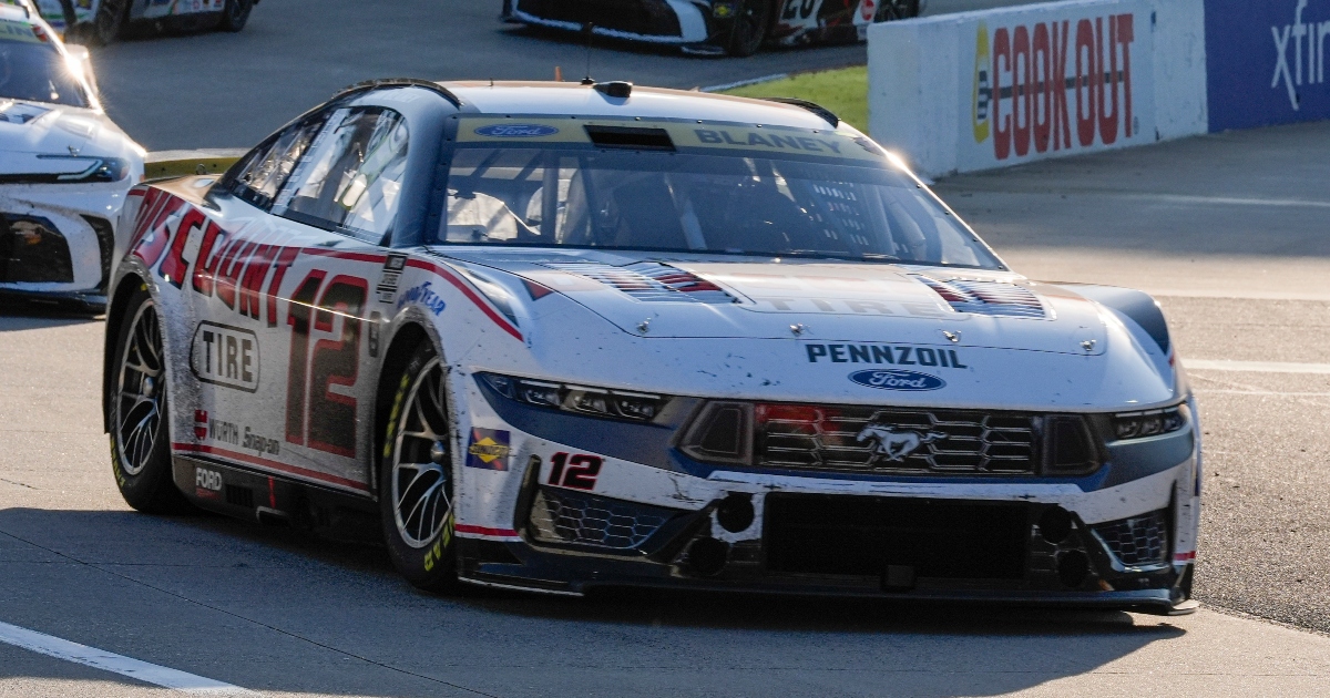 Ryan Blaney wins controversial Xfinity 500 at Martinsville Speedway