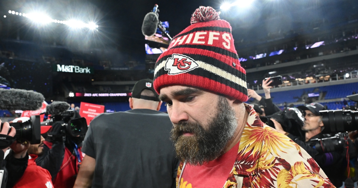 Jason Kelce apologizes for phone-smashing incident at Penn State on Monday Night Countdown