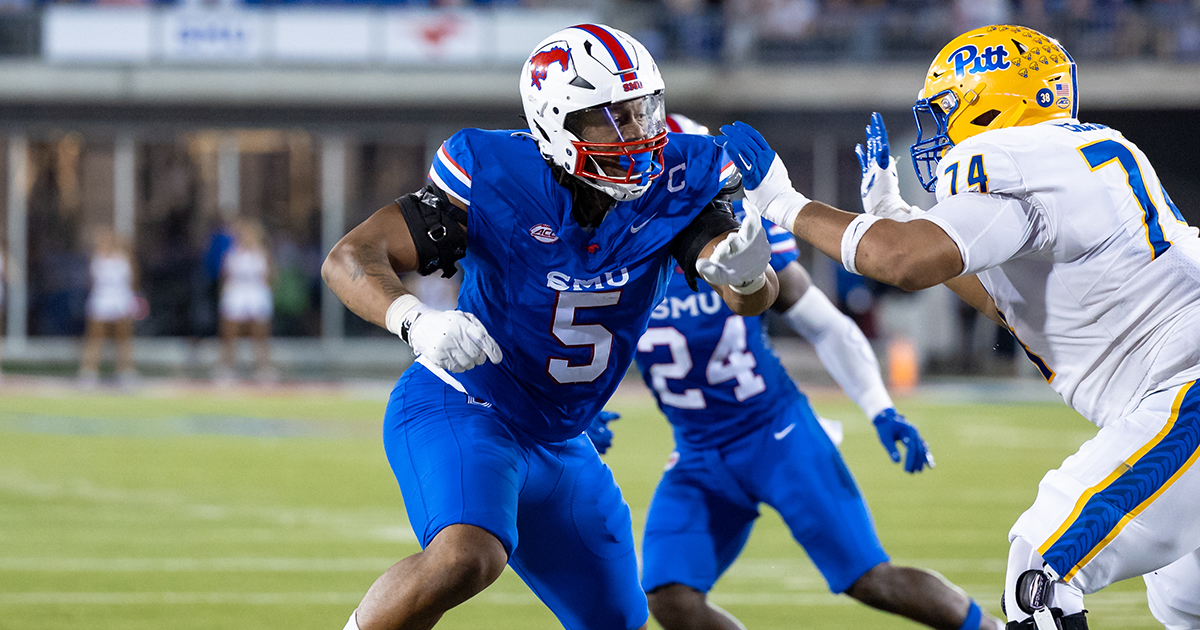 Elijah Roberts injury update: SMU 'optimistic' star defender will play ...