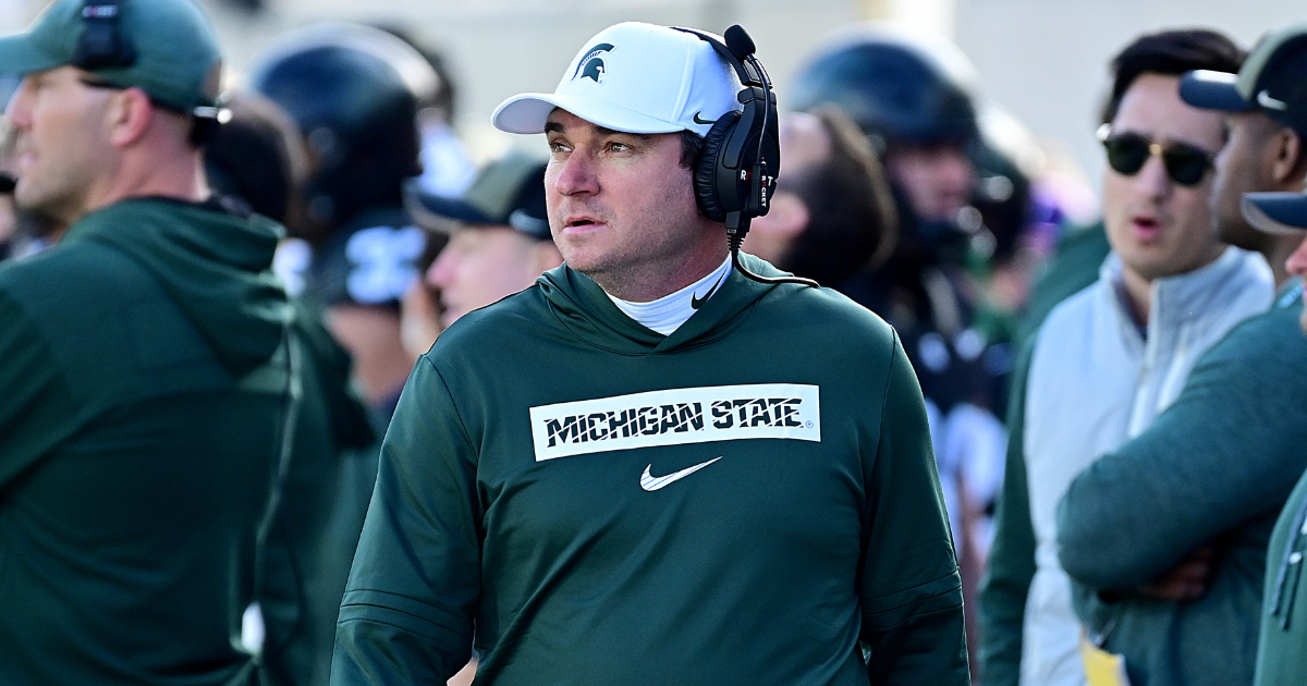 Michigan State head coach Jonathan Smith talks second bye week