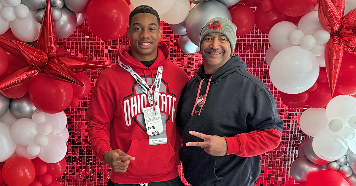 2026 4-star ATH Jordan Thomas sees Ohio State as a "top priority" after ...