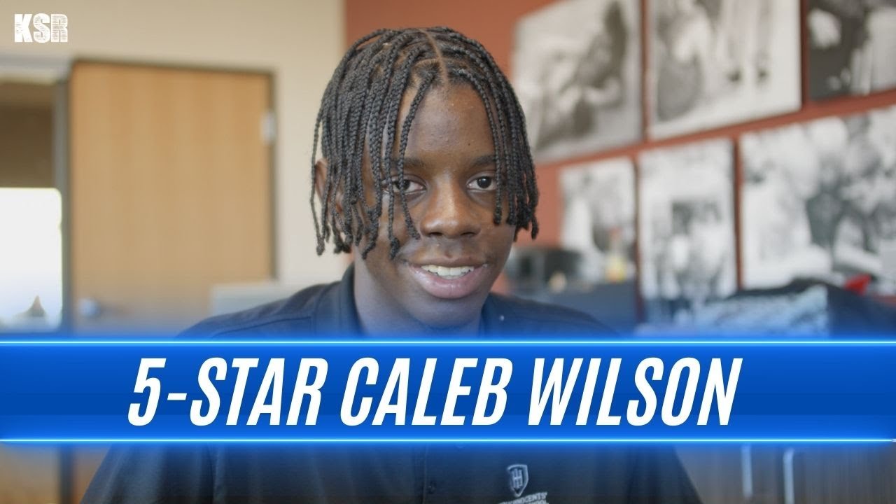 Caleb Wilson sits down with KSR to talk Kentucky's chances, decision ...