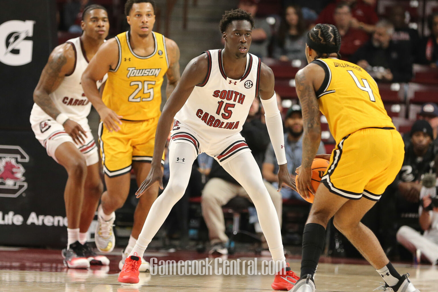 South Carolina men's basketball vs. Towson photo gallery