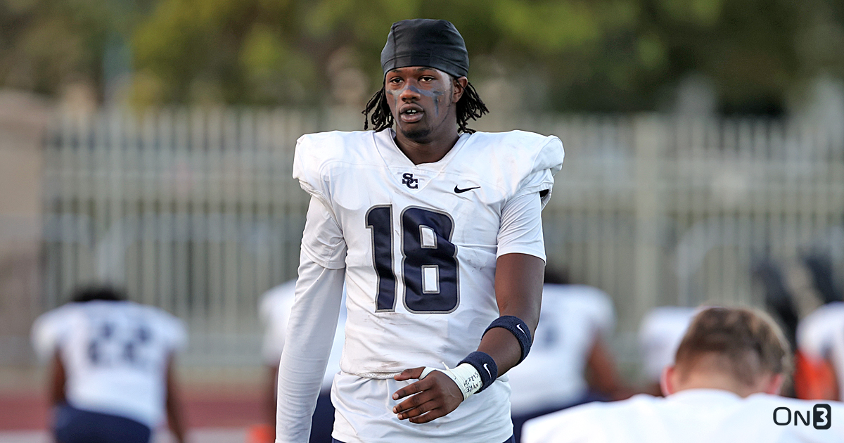 WR Jaden Nickens commits to Kansas to play both football and basketball ...