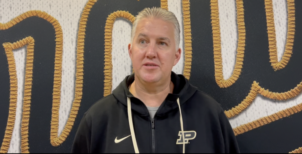 GoldandBlack.com video: Purdue coach Matt Painter discusses No. 2 ...