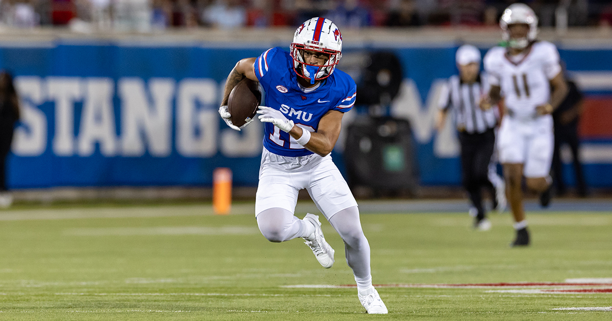 Jake Bailey injury update: SMU WR out for remainder of season - On3