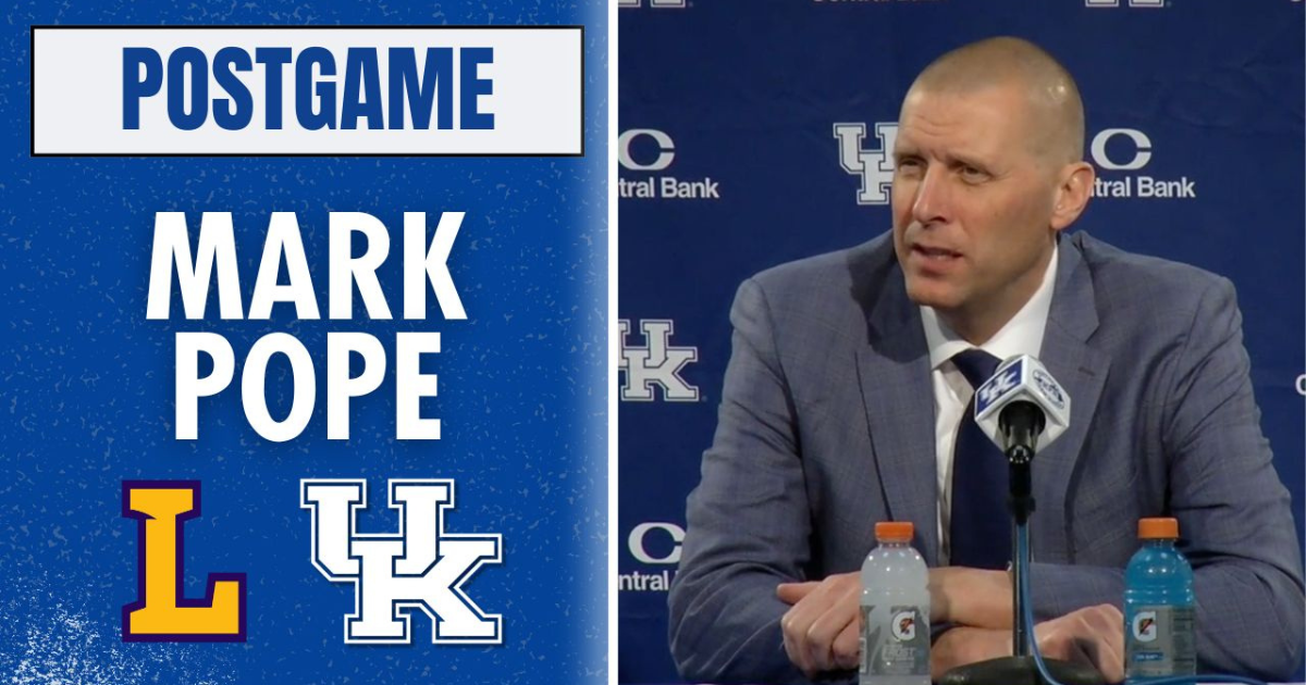 WATCH: Mark Pope, Kentucky players talk 97-68 win over Lipscomb