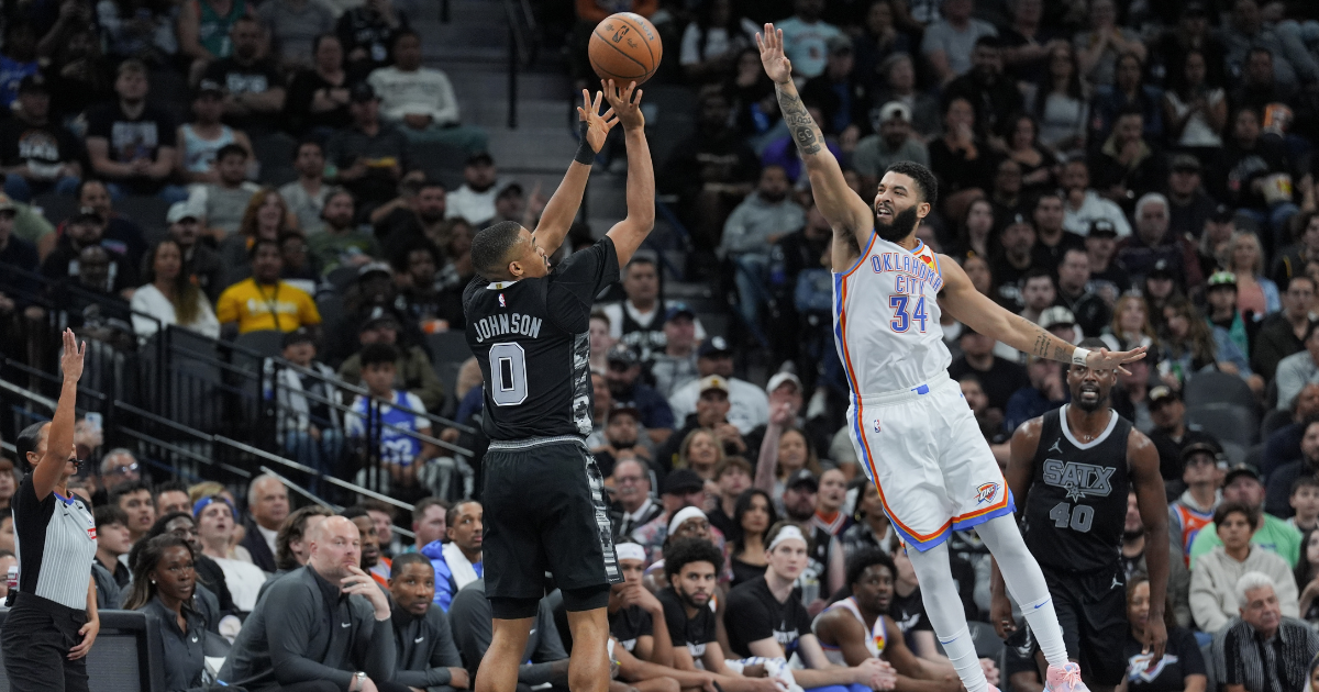 BBNBA: Keldon Johnson leads Spurs past SGA, Thunder with 22-point night ...