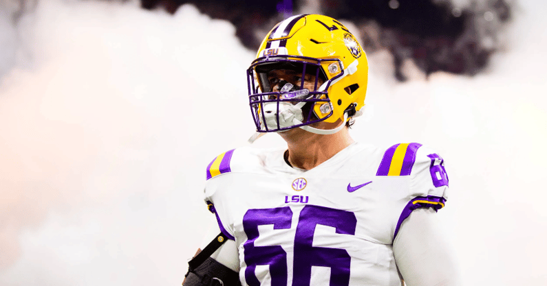 LSU OT Will Campbell slides backwards in ESPN's NFL Mock Draft - On3