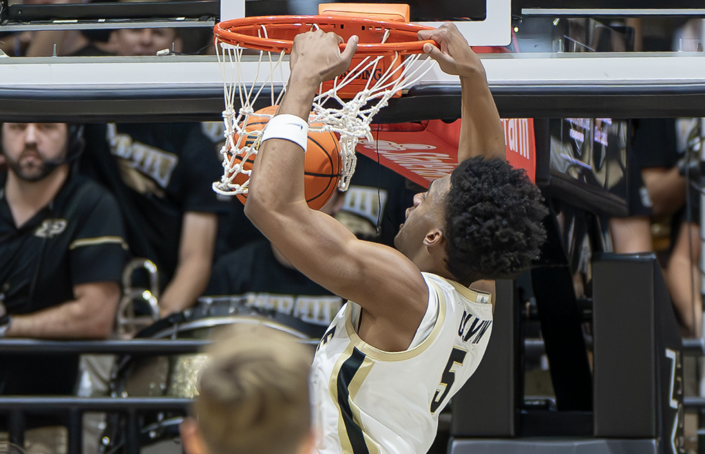 Myles Colvin, Camden Heide join starting lineup; No. 6 Purdue routs ...