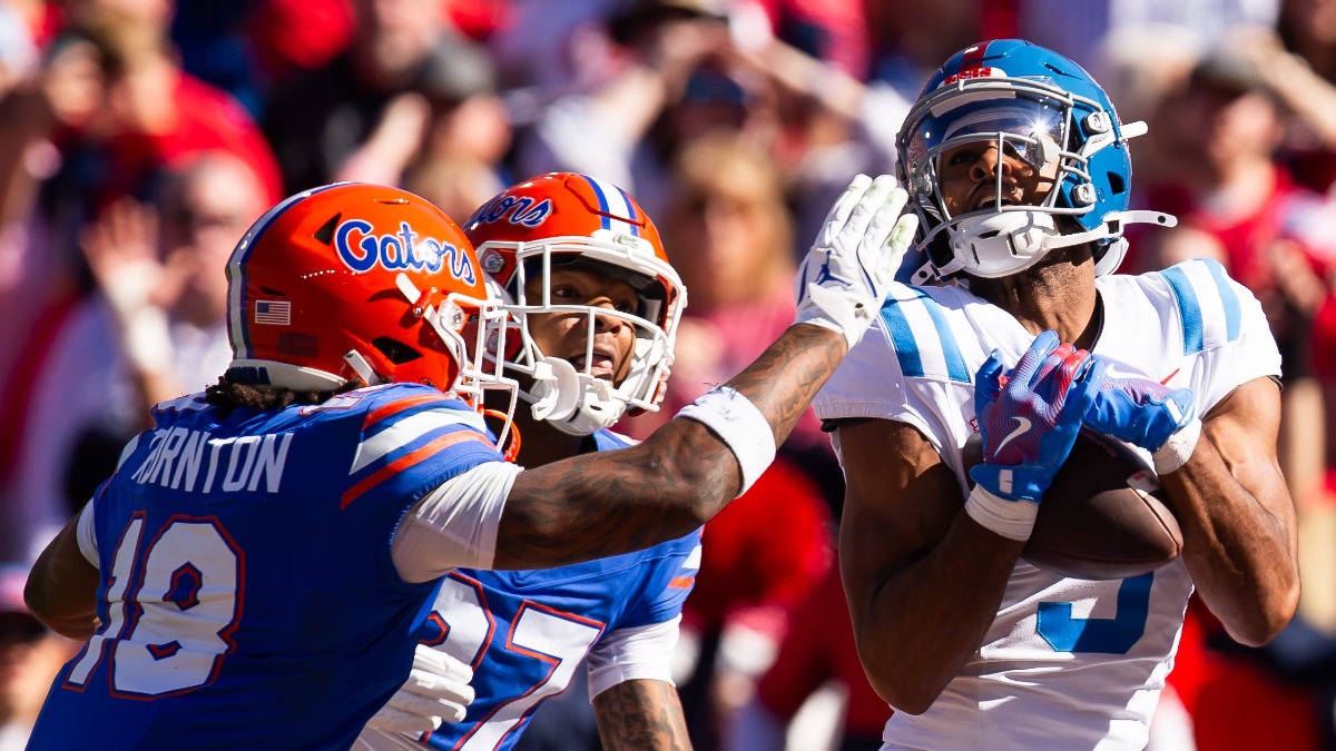 Tre Harris injured again in Ole Miss at Florida