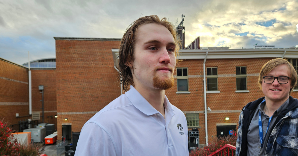 Jackson Stratton assesses first Iowa start