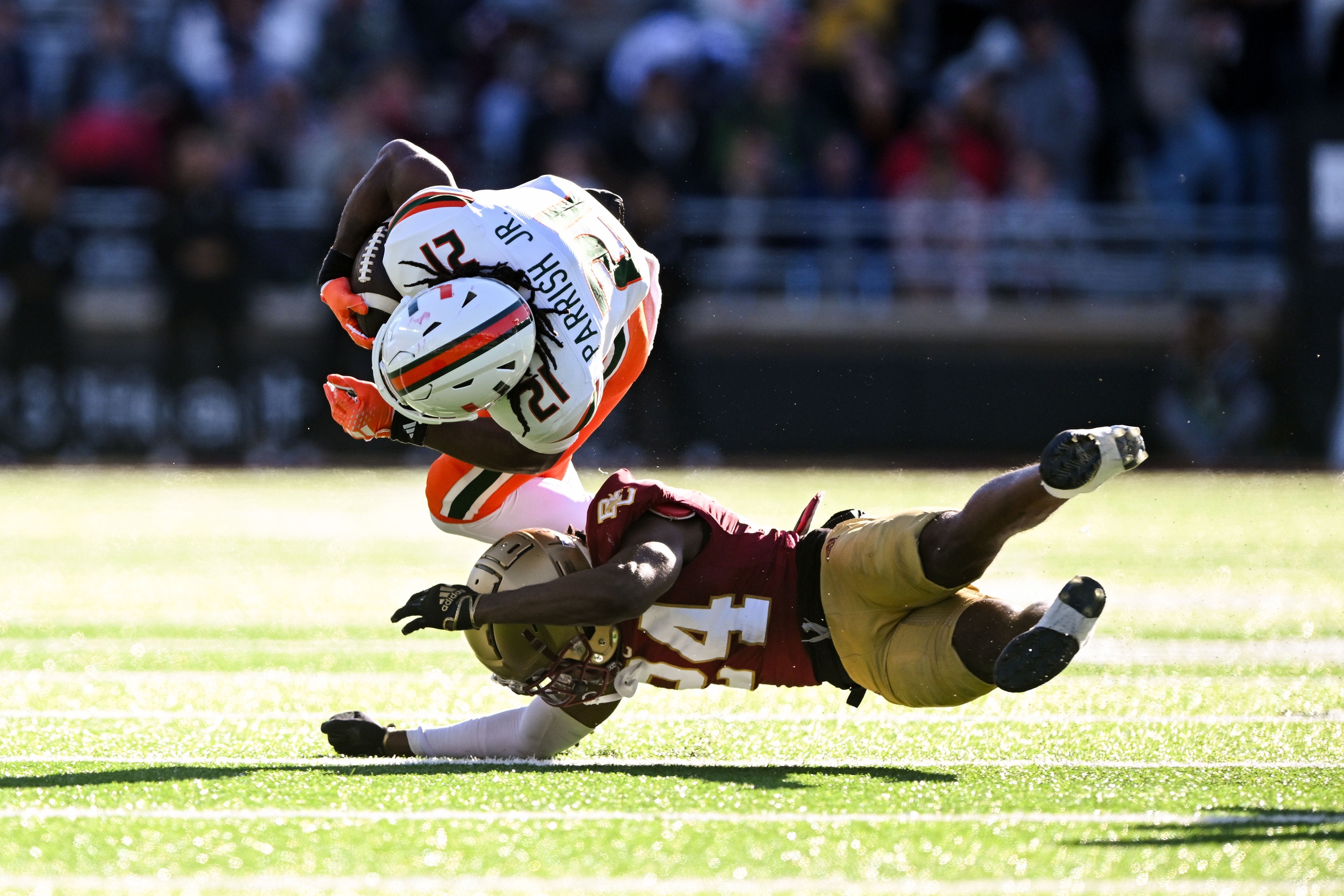 Miami RB Henry Parrish to transfer