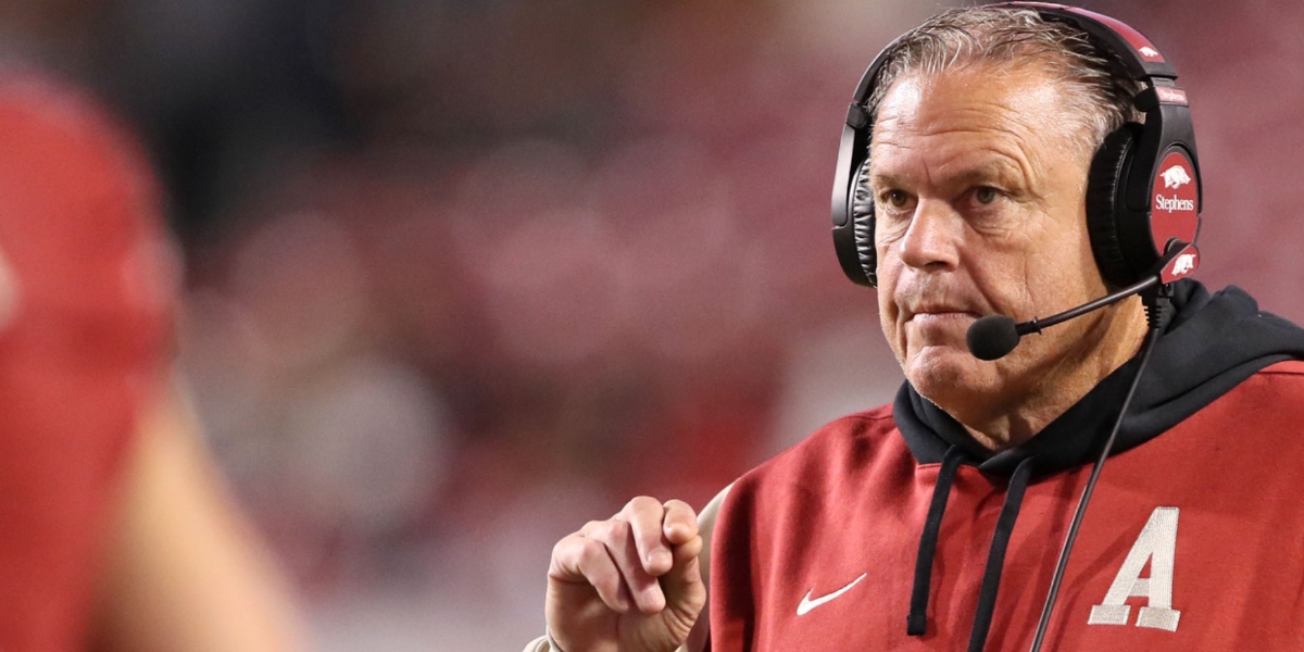 Sam Pittman to coach Arkansas from coaches box vs. Missouri - On3