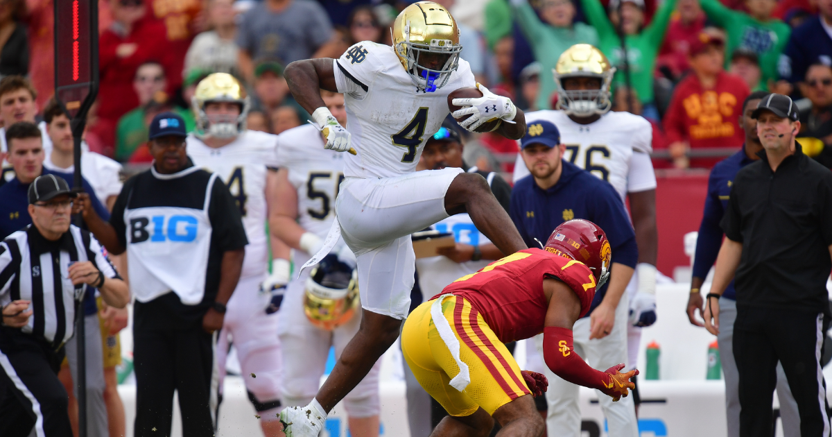 WATCH: Notre Dame 49, USC 35 postgame reaction show