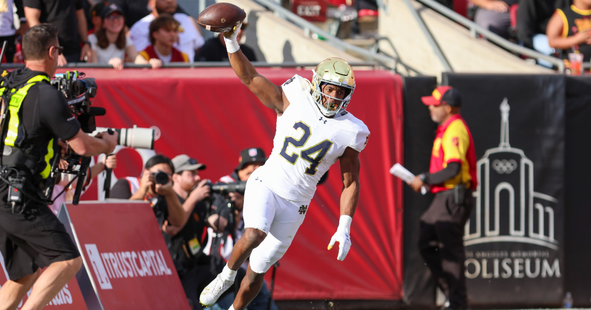42 days until Notre Dame football: Every Jadarian Price touchdown of 2024