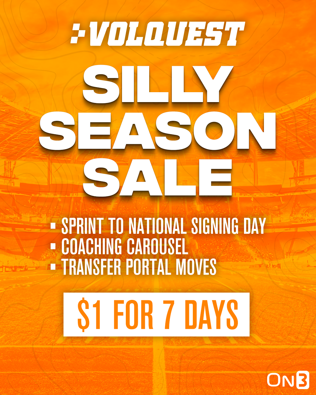 Join Volquest for 7 days at only $1 for the best Tennessee coverage