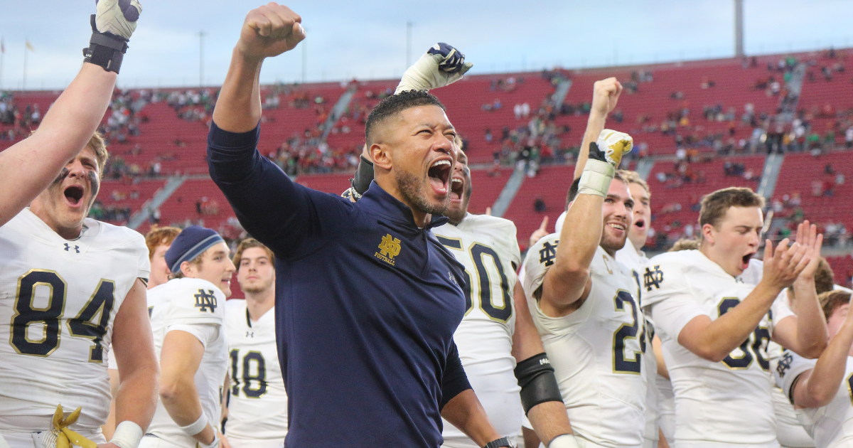 How Notre Dame showed again vs. USC this Marcus Freeman team is different