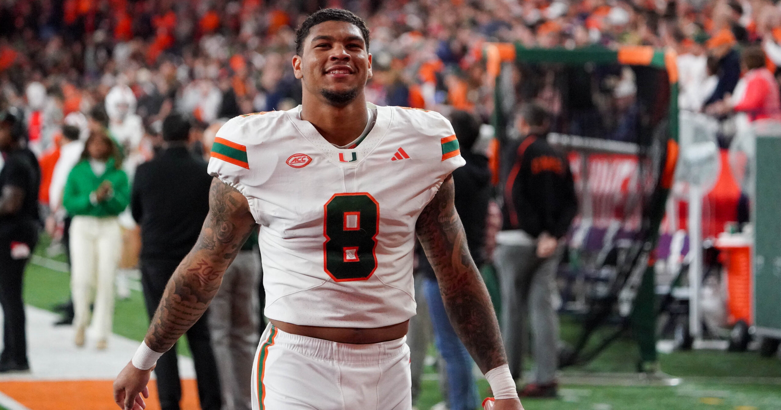 Miami TE Elijah Arroyo shares take from NFL Combine