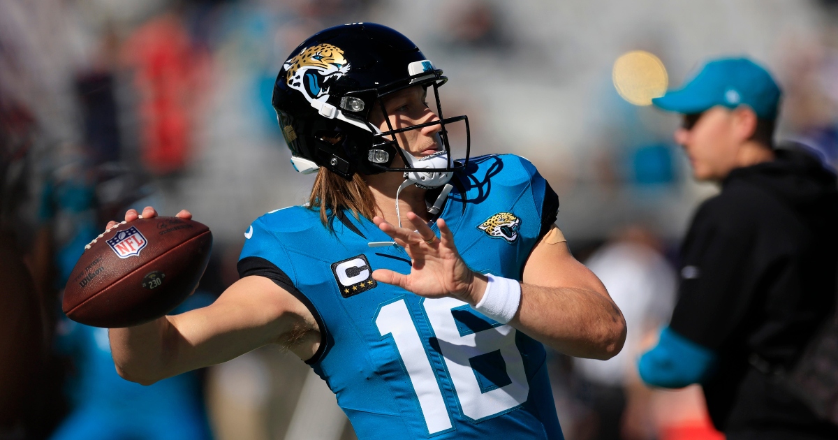 Trevor Lawrence carted off vs. Texans after brutal late hit causes fight to erupt