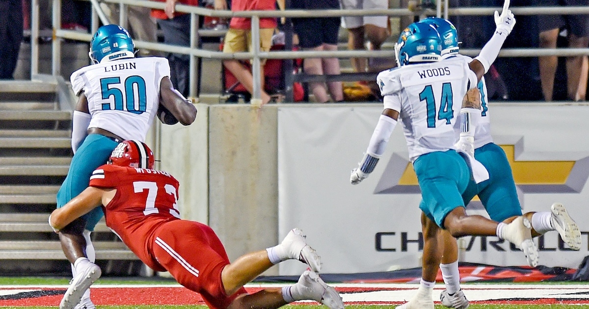 Coastal Carolina EDGE Clev Lubin enters NCAA transfer portal - On3
