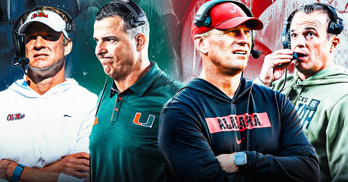 Alabama, Miami, Ole Miss and South Carolina: Someone is going to get ...