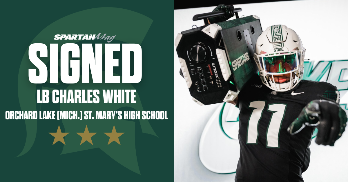 Michigan State signs 2025 three-star LB Charles White