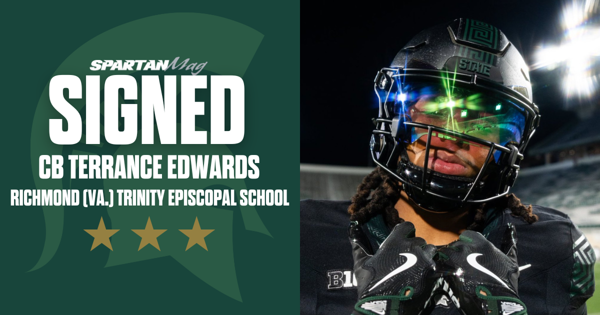 Michigan State signs 2025 three-star CB Terrance Edwards