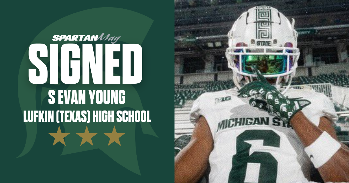 Michigan State signs 2025 three-star S Evan Young