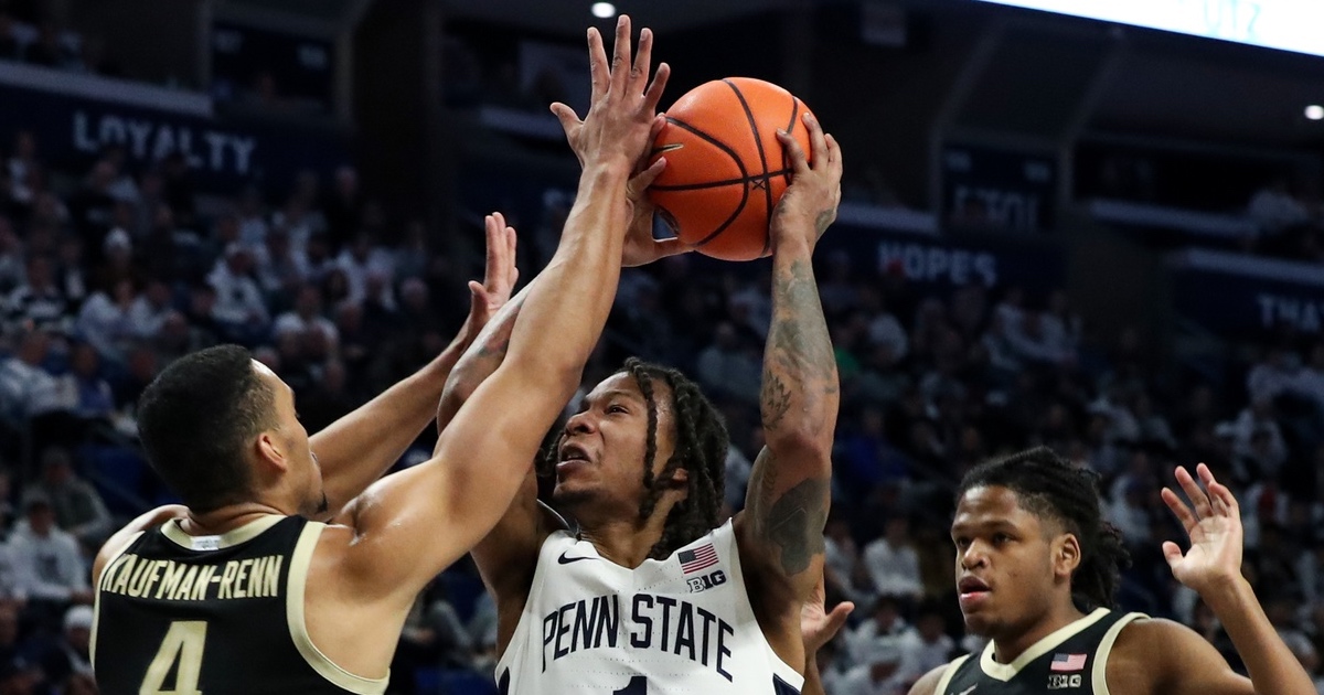 Penn State fans storm court after upset win against No. 8 Purdue - On3