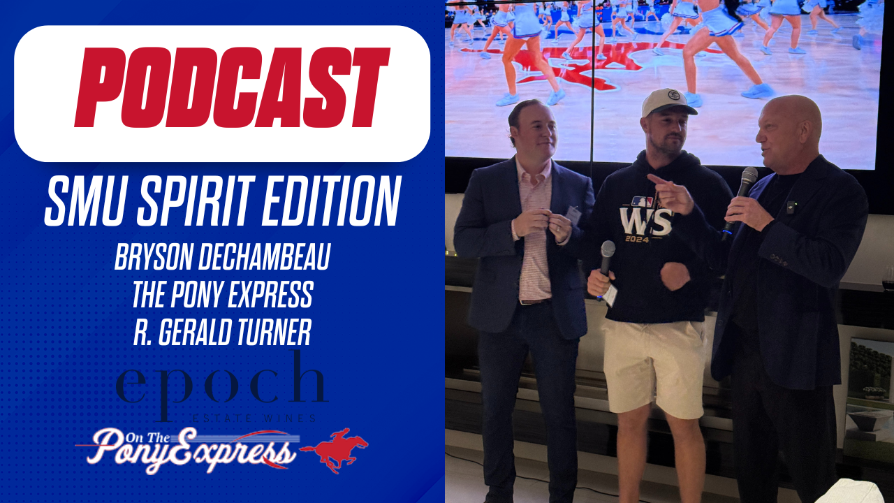 Walking 'Strong: SMU Spirit edition with Bryson DeChambeau, The Pony ...