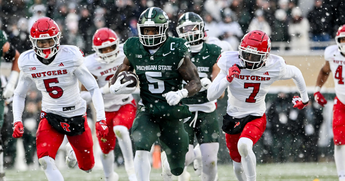 Michigan State RB Nate Carter declares for NFL Draft
