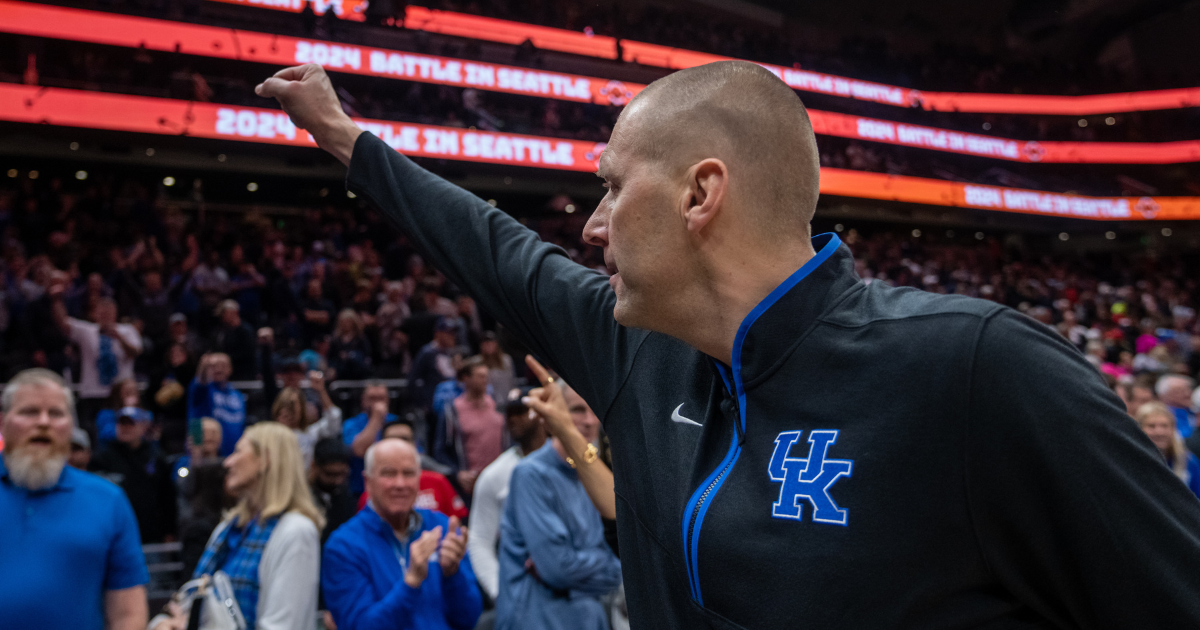 Mark Pope on Kentucky's comeback vs. Gonzaga: "The people that went to ...