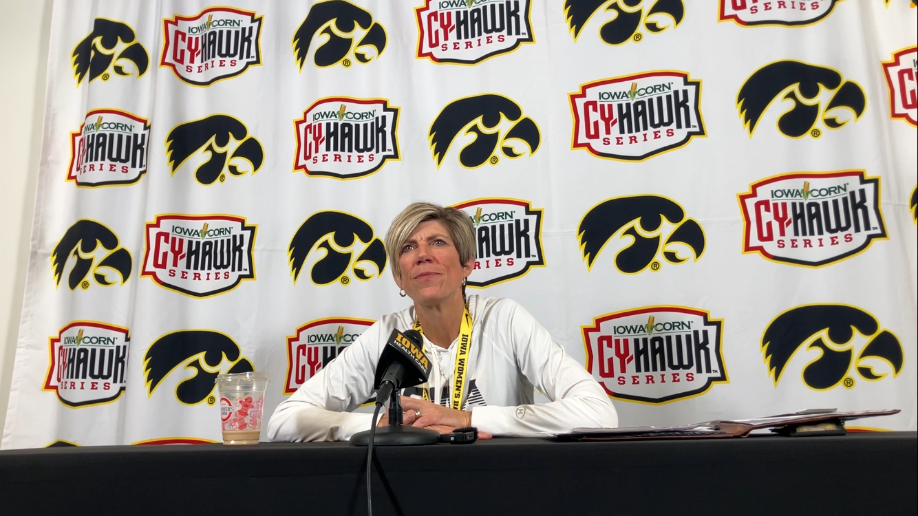 Jan Jensen, Hawkeyes talk Tennessee loss, preview Iowa State