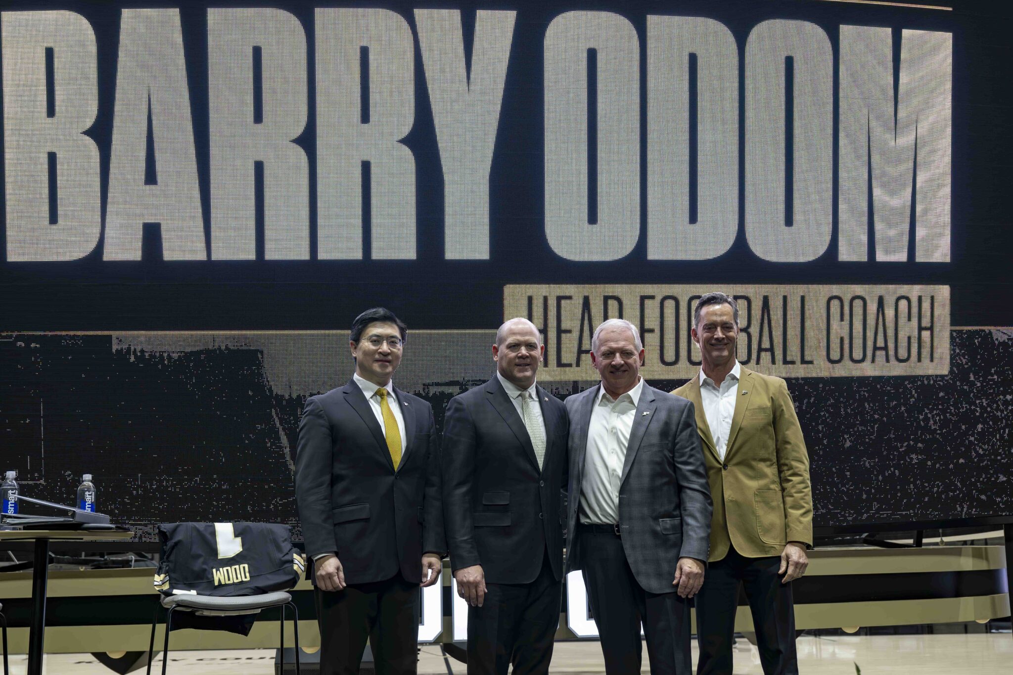 GoldandBlack.com gallery: Press conference for new Purdue football ...