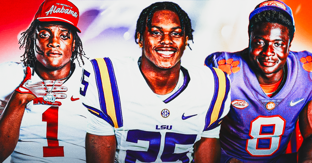 Top running back signees in the 2025 class - On3