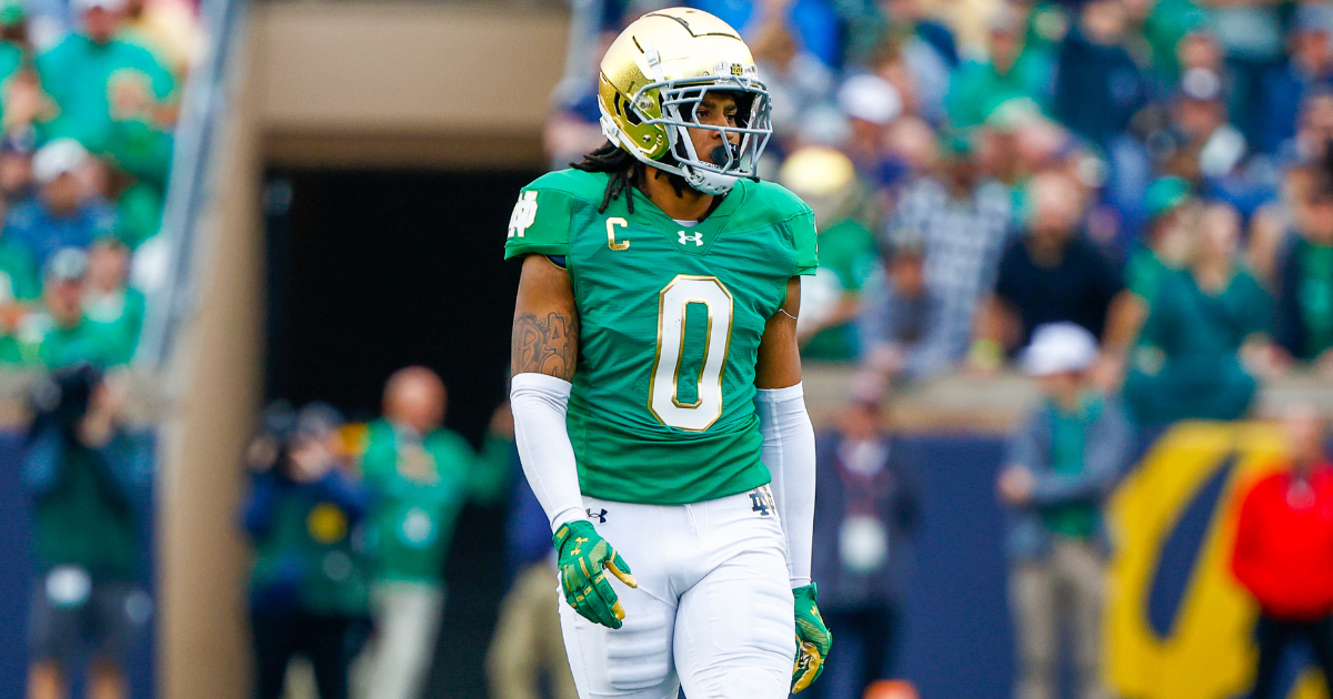 Xavier Watts joins elite list of Notre Dame safeties in NFL