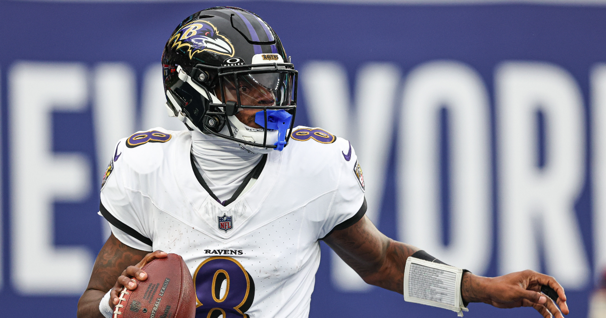 Lamar Jackson addresses awkward scramble: 'I felt the wind touching my ...