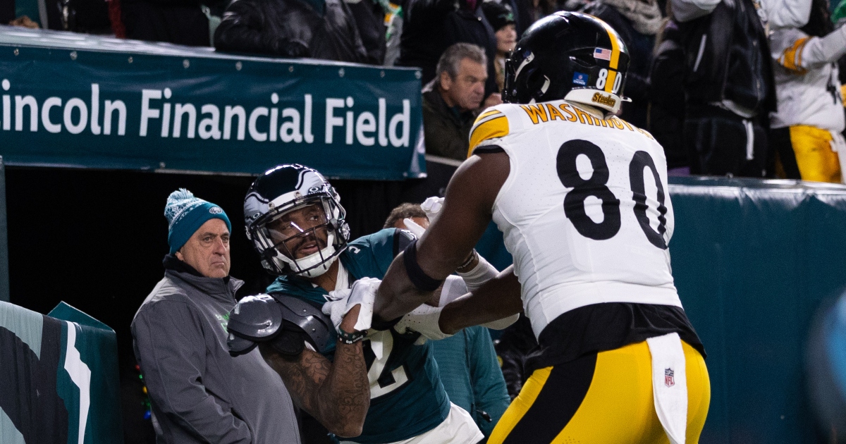 Steelers-Eagles referee Alan Eck explains controversial decision not to ...