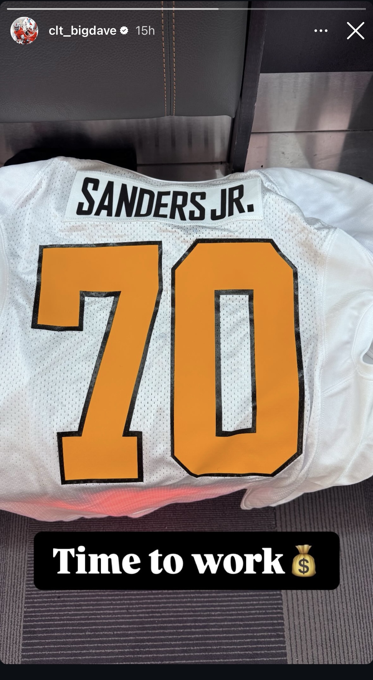 David Sanders begins practice with Vols