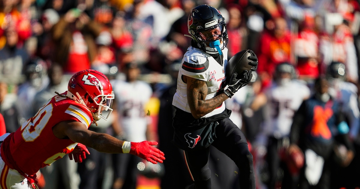 Tank Dell injury update: Texans WR taken to local hospital after ...