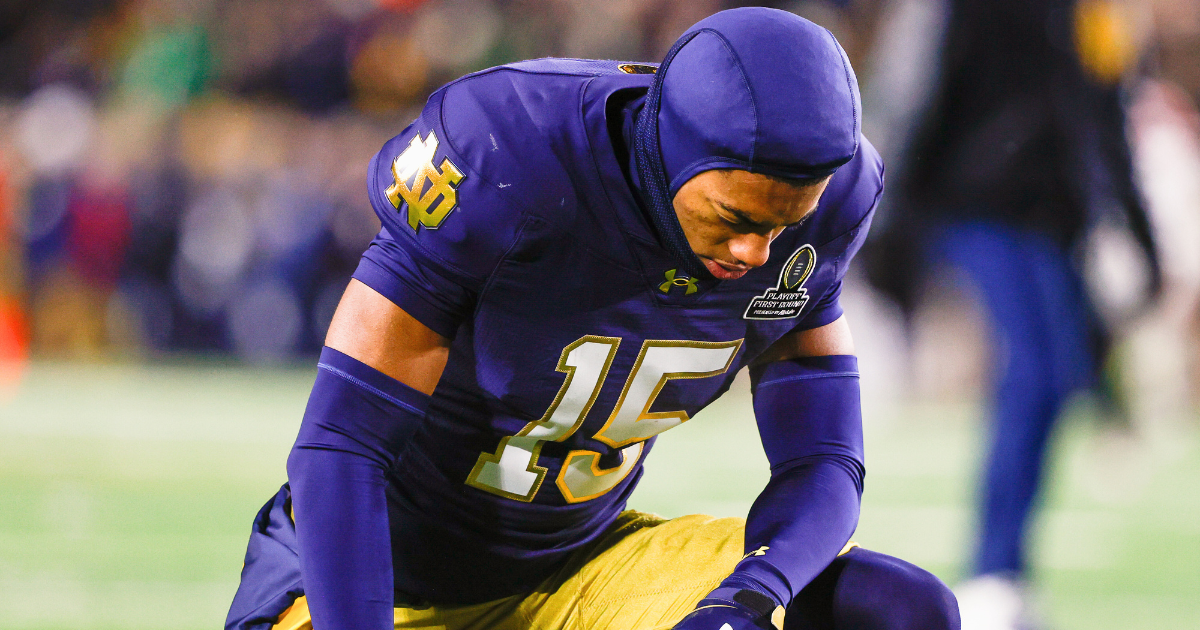 Leonard Moore injury update: Report reveals change in Notre Dame CB's ...